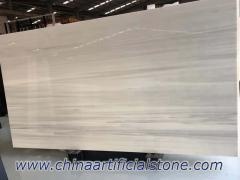 Grey Wood Vein Nano Glass Marble Slabs Suppliers - Enming Stone